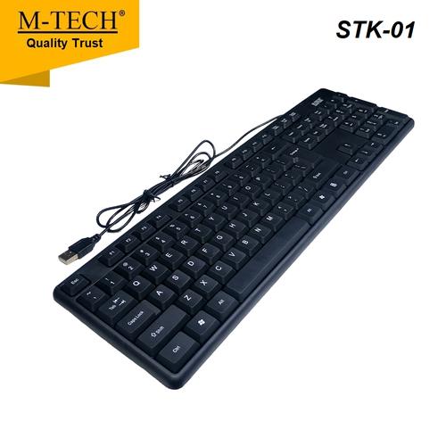 Jual Keyboard USB Standard M-Tech STK-01 - Jakarta Barat - Drutech ...