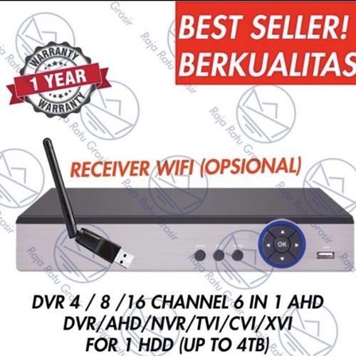 Jual DVR 4CH / 8CH / 16CH CCTV 1080p XMEYE WIRELESS AHD WIFI SERIES ...