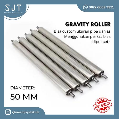 Jual Gravity Roller - Roll Gravity Conveyor 2 inch - 200 - Kota ...