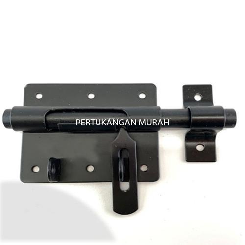 Jual Grendel Overval Tebal Hitam 2,5 Inchi / Gerendel Overpal 4 inchi ...