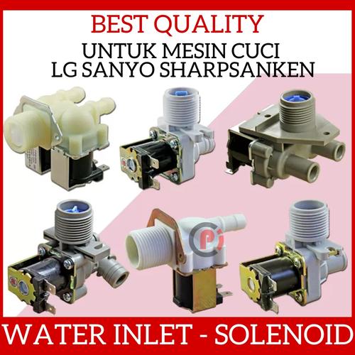 Jual Solenoid Water Inlet Valve Mesin Cuci LG Sanyo Sharp Sanken ...