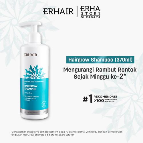 Promo ERHA ERHAIR Hairgrow Shampoo 100m/370ml - Shampoo Rambut Rontok ...