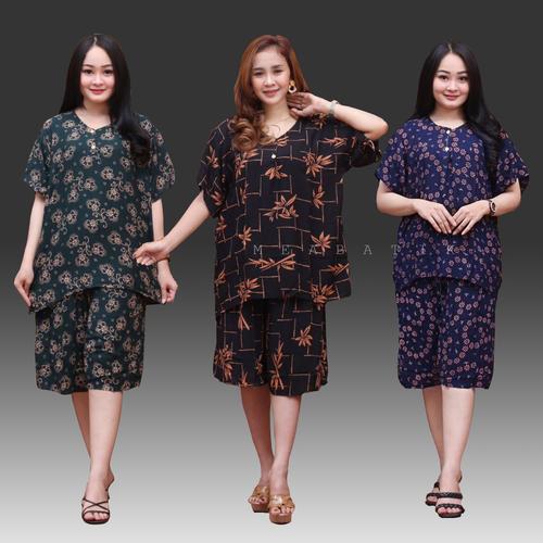 Jual setelan kulot jumbo/daster jumbo/baju tidur/baju santai/batik ...