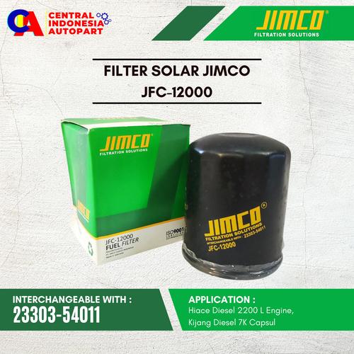 Jual Filter Solar Kijang Diesel 7k Hiace Diesel Jimco JFC-12000 23303 ...