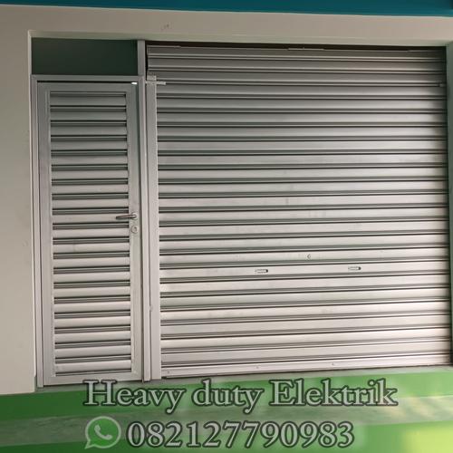Jual pintu rolling door heavy duty elektrik - Jakarta Selatan - Rollingdoor Berkah Abadi | Tokopedia