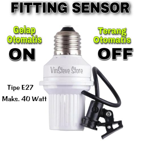 Jual Fitting Lampu Sensor Cahaya - Kota Jambi - VinSteve Store | Tokopedia