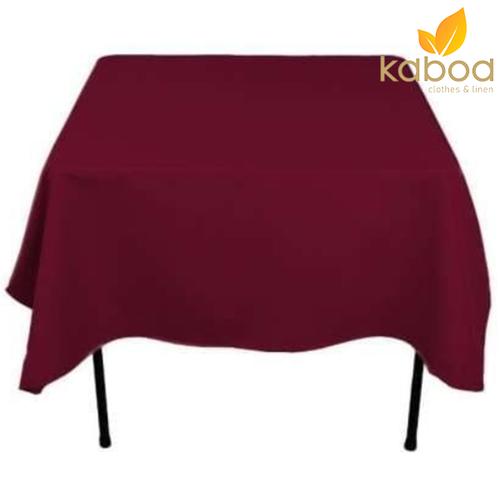 Jual Square taplak meja/table cloth berbagai warna bahan full cotton ...