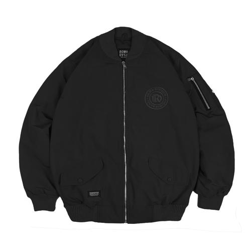 Jual Rowndvsn Jacket Black - Rown Division Bomber Jacket Upton Black ...
