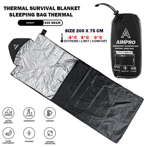 Jual Emergency Blanket - Selimut Darurat Thermal Bivvy Survival Kit ...
