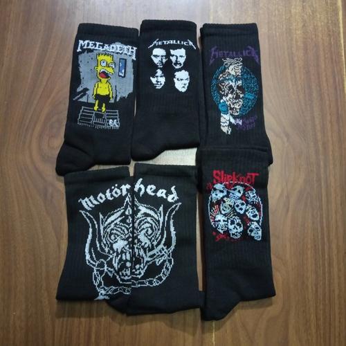 Jual Various Socks / Kaos Kaki BANDs Graphic - MOTORHEAD MEGADETH etc ...