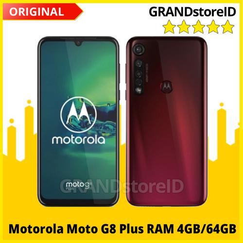 Jual Hp Motorola Moto G8 Plus RAM 4GB/64GB 2 SIM LTE 48MP Android ...