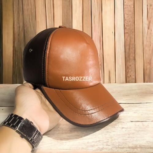 Jual Topi kulit asli pria model keren - Kab. Garut - TASROZZER LEATHER ...