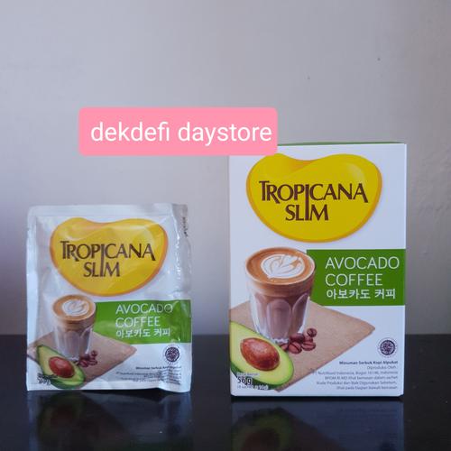 Jual Tropicana Slim Avocado Coffee || Kopi Susu Tanpa Gula Pasir 56gr ...