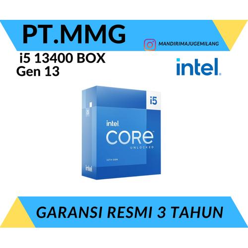 Jual Processor Intel Core i5 13400 BOX Gen 13 LGA 1700 resmi - Jakarta ...
