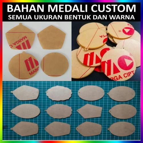 Jual Bahan Medali Wisuda Acrylic Akrilik Semua Bentuk dan Ukuran - 5,5 ...