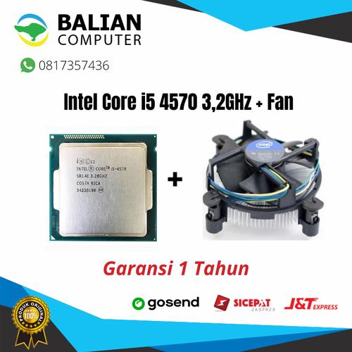 Jual Processor Intel Core i5 4570 LGA 1150 + Heatsing Intel, Garansi 1 ...