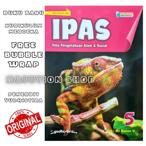 Jual Buku IPAS Kelas 4 5 6 SD Yudhistira Kurikulum Merdeka IPA dan IPS ...