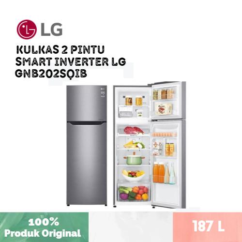 Jual KULKAS LG 2 PINTU GN-B 202 SQIB LEMARI ES 2 PINTU LG INVERTER ...