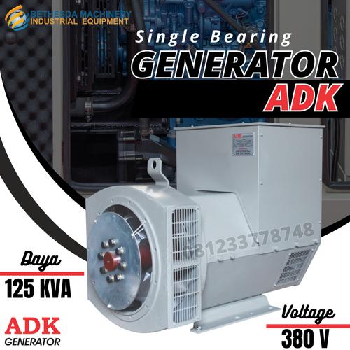 Jual Dinamo Genset ADK / Generator 125 Kva 100 Kw 3 Phase Single Bearing - Kota Surabaya ...