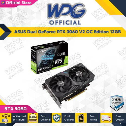 Jual ASUS Dual GeForce RTX 3060 V2 OC Edition 12GB GDDR6 - VGA Card ...