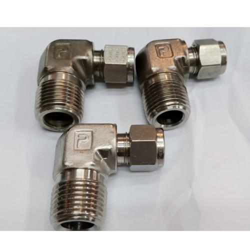 Jual Male connector 3/8 " OD x 1/2" MNPT SS316 hylok parker - Jakarta ...