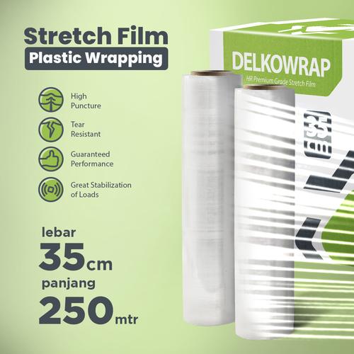 Jual Stretch Film Plastik Wrapping 35cm X 250M - Hitam - Kota Bandung - Millennium Packing ...