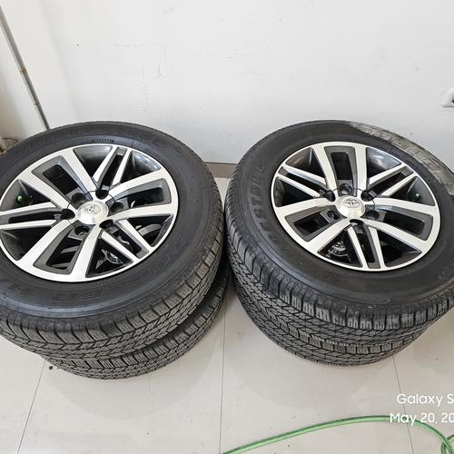 Jual VELG FORTUNER VRZ 2016 2019 2020 ORIGINAL OEM COPOTAN TOYOTA ENKEI ...