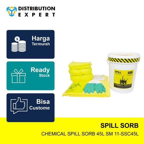 Jual Spill Kit Chemicall Spill Sorb CHEMICAL SPILL SORB 45L - Kota ...