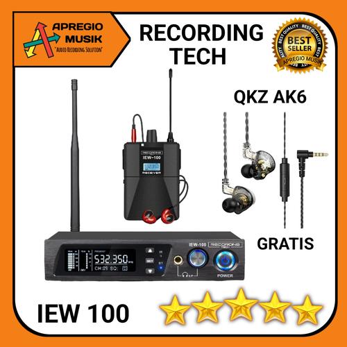 Jual RECORDING TECH IEW100 IEW 100 Wireless In Ear Monitoring System ...