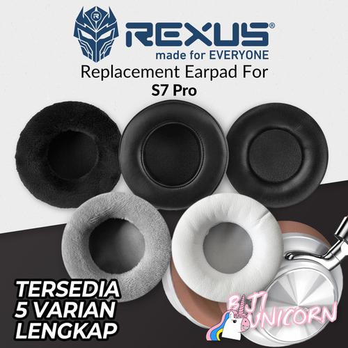Jual Earcup Earpad Ear Cushion Ear Pads Rexus S7 Pro Busa Foam Bantalan ...