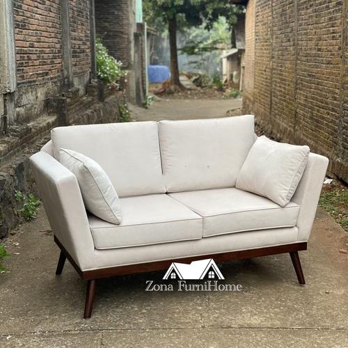 Jual Sofa 2 Seater Modern Warna Kain Bisa Request - Kab. Jepara - Zona Furniture Custom | Tokopedia