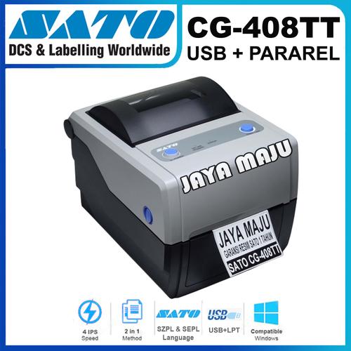 Jual PRINTER BARCODE SATO CG 408TT | CG-408E - BARCODE PRINTER SATO ...