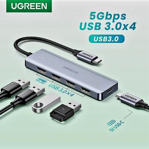 Jual Ugreen OTG USB Type C to USB 3.0 5Gbps 4 Port Hub Splitter ...