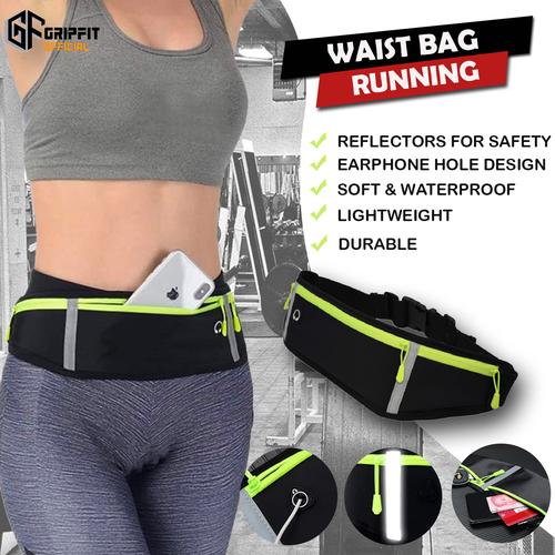 Jual tas pinggang olahraga lari running Waist Bag Waterproof Belt Sport ...