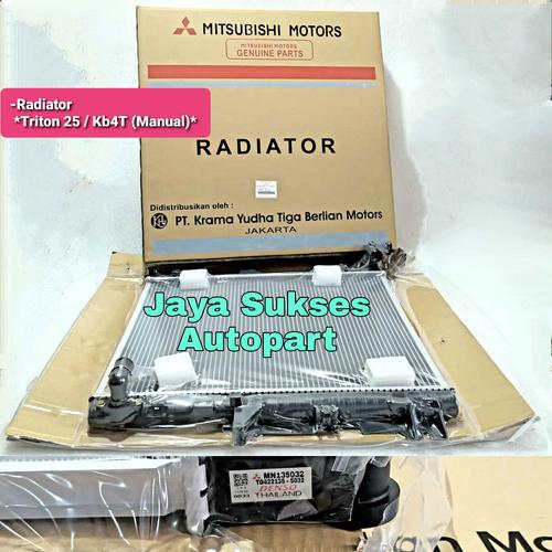 Jual Radiator assy Mitsubishi Triton Pajero 2.5 2500CC Asli Original ...