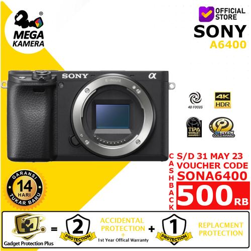 Promo Sony Alpha a6400 / 6400 Mirrorless Camera Body Only - Garansi ...
