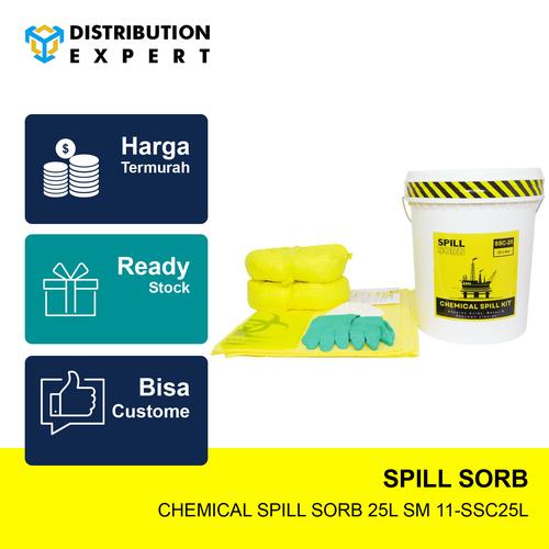 Jual ONEBIZ Spill Kit Chemicall Spill Sorb CHEMICAL SPILL SORB 25L ...