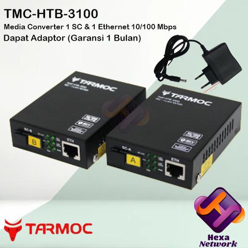 Jual Tarmoc TMC-HTB-3100 Netlink HTB3100 1FO 1Lan 10/100|Media Converter - Jakarta Barat - Hexa ...