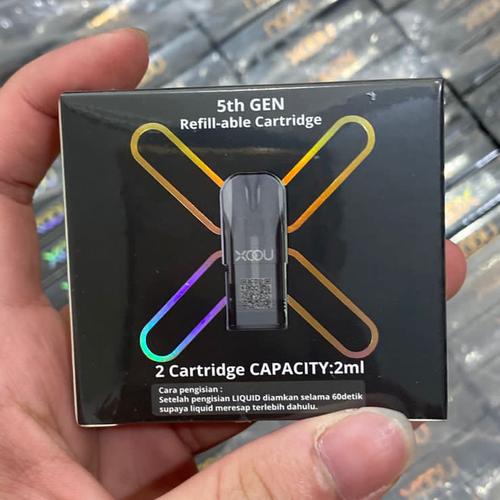 Jual XOOU Refillable Cartridge Hitam 5th GEN ISI 2 relx compatible ...