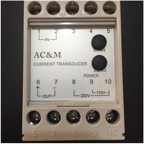 Jual AC&M Current Transducer TDA-BCA INPUT: 0-5A AC, OUTPUT:4-20mA ...