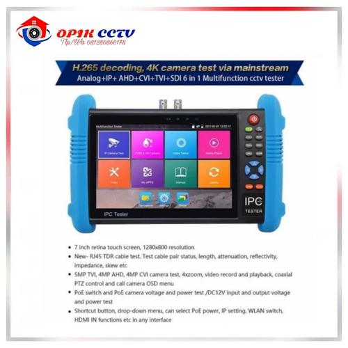 Jual IP TESTER T1H IP CAMERA MULTIFUNCTION CCTV TESTER 4K IP/ ORIGINAL ...