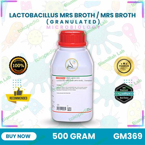 Jual Lactobacillus MRS Broth (Granulated) - Media Mikrobiologi 500 Gram ...