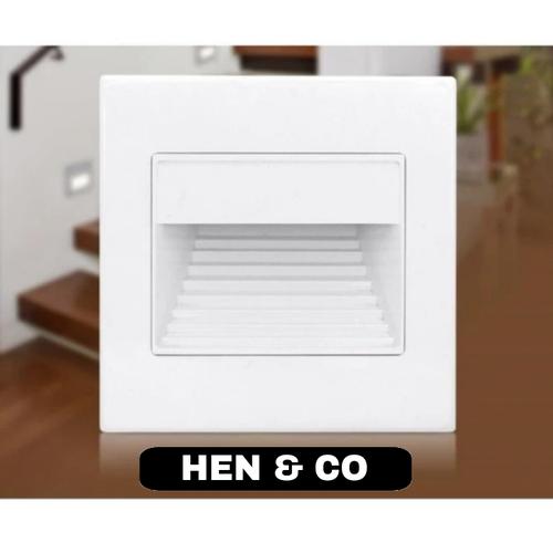 Jual lampu tangga / lampu dinding / step Led kotak tanam 2Watt -WARM ...