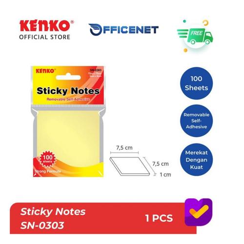 Jual KENKO STICKY NOTE SN-0303 STICK NOTE - Kota Bandung - OFFICENET ...