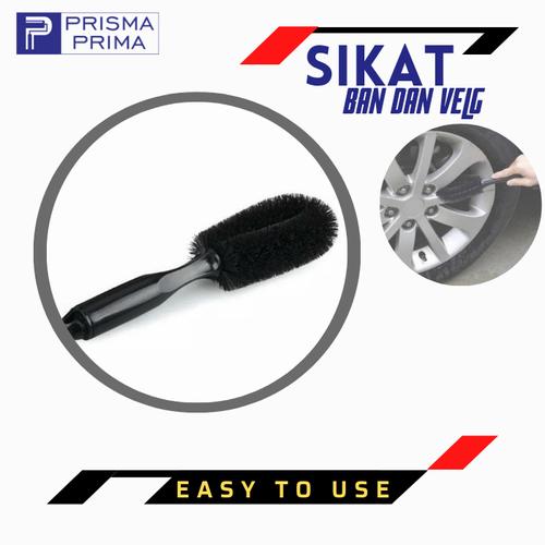 Jual Sikat Semir Pembersih Ban dan Velg Mobil Motor Wheel Brush - Kota ...