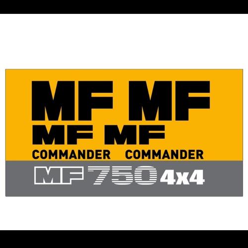 Jual stiker massey ferguson mf 750 backhoe loader - Kota Tangerang ...