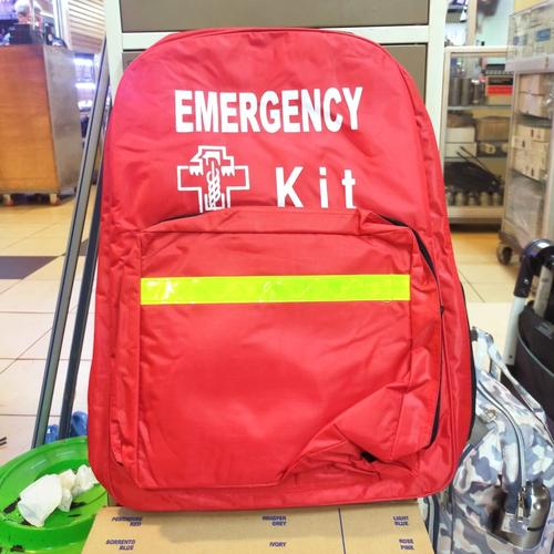 Jual Tas Ransel P3K Merah Emergency Kit + Isi Lengkap First Aids Type A ...