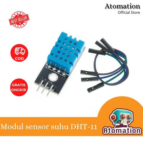 Jual Modul Sensor Suhu dan Kelembaban Temperature and Humidity DHT-11 ...