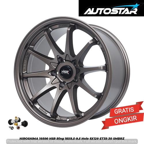 Jual VELG HSR UNTUK MOBIL BMW SEMUA TIPE, HSR HIROSHIMA R18 PCD 5X120 SMBRZ - Jakarta Barat ...