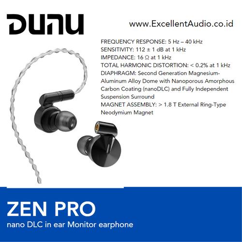 Promo Earphone Dunu Zen Pro nano DLC in ear Monitor Cicil 0% 3x ...